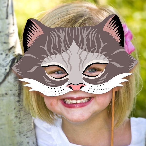Cat Masks for Children - Etsy