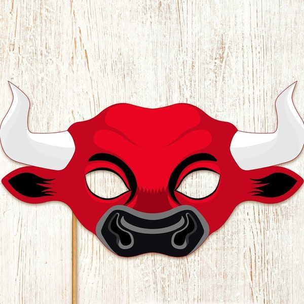 Bull Mask - Etsy