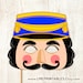 Nutcracker Mask Printable Christmas Costume Soldier Winter Party Photo ...