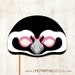 Penguin Mask Printable Halloween Paper Mask Magellanic Bird Costume ...