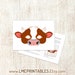 Cow Mask Printable Costume Calf Halloween Brown White Mask Animal Farm ...