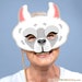 Llama Printable Mask Costume Alpaca Camel Peru Dromedary Halloween ...