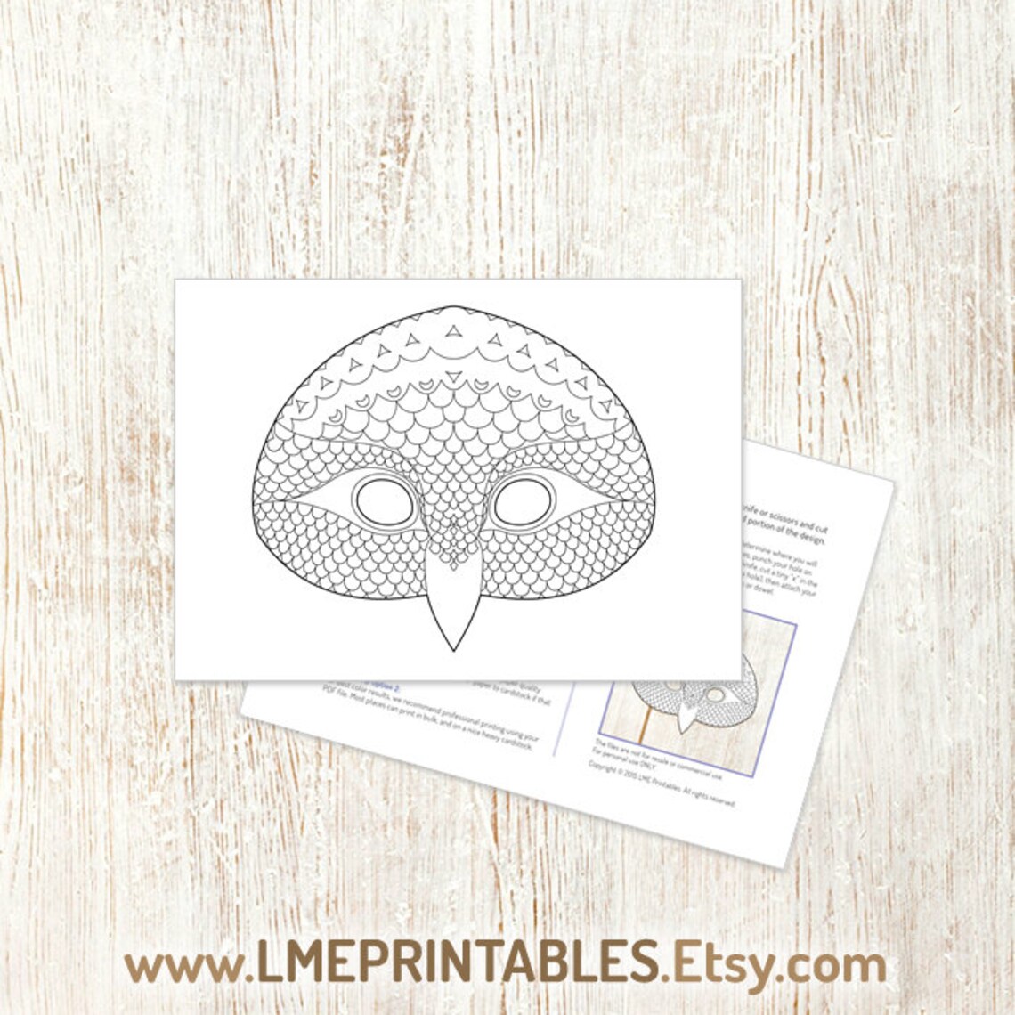 Hummingbird Coloring Mask Printable Halloween Violetear Little Bird ...