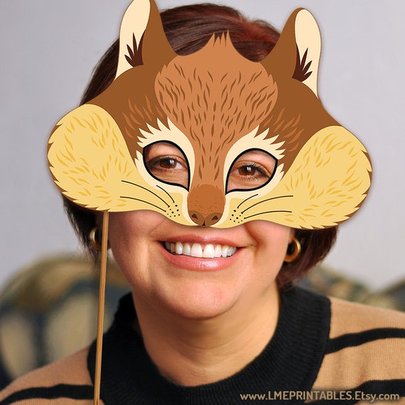 Squirrel Mask Template