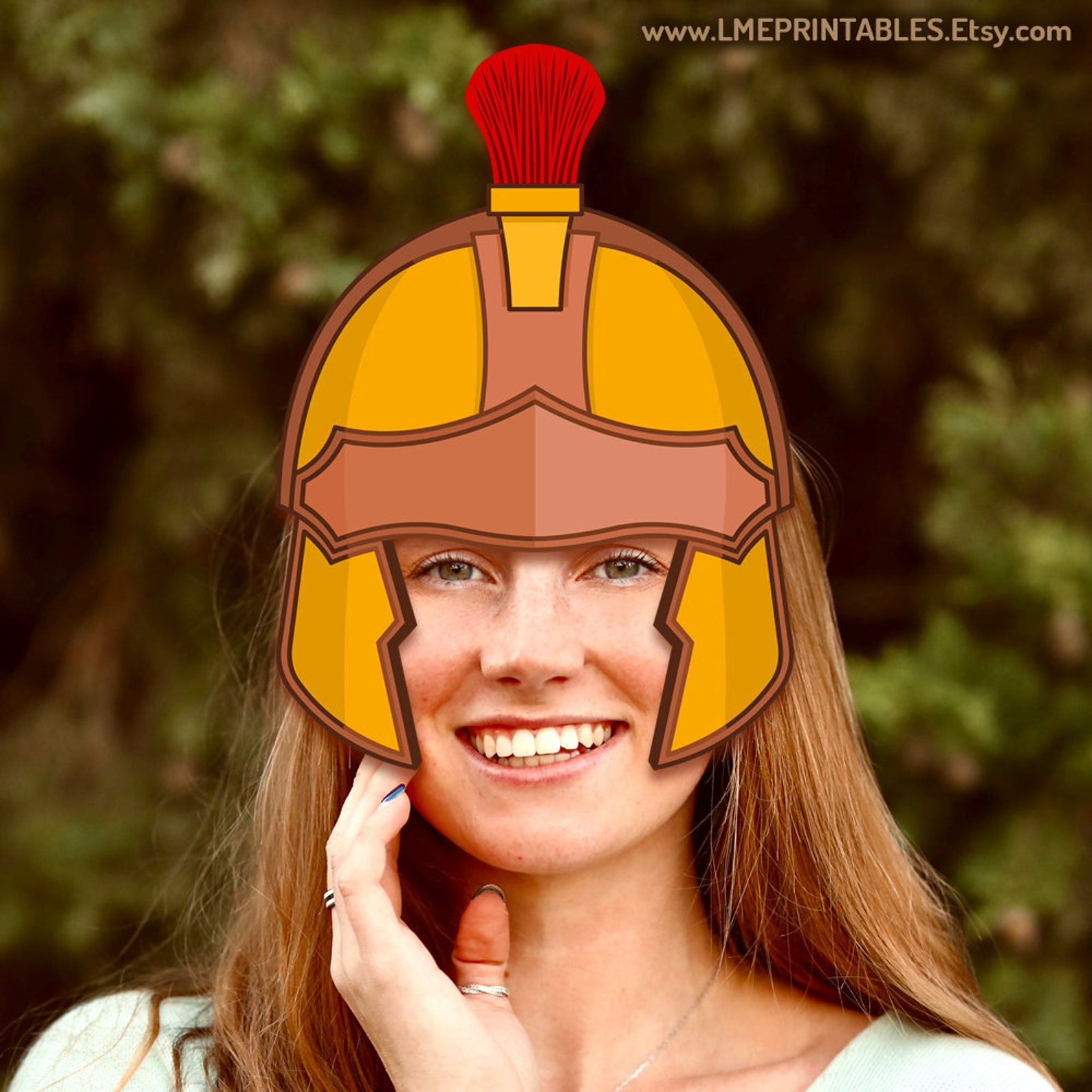 Ancient Helmet Mask Printable Halloween Gladiator Greek Roman Soldier ...