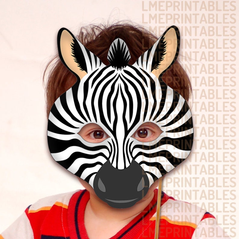 Printable Safari Animal Masks