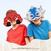 Crab Printable Mask Halloween Costume Animal Paper Masks Template Kids ...