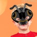 Ant Mask Printable Costume Black Insect Bug Crafts Halloween Activity ...