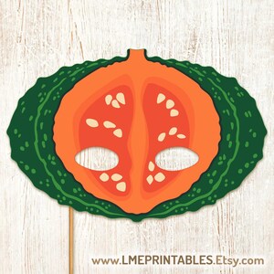 Pumpkin Mask Printable Food Activity School Fruit Costume Preschool ...