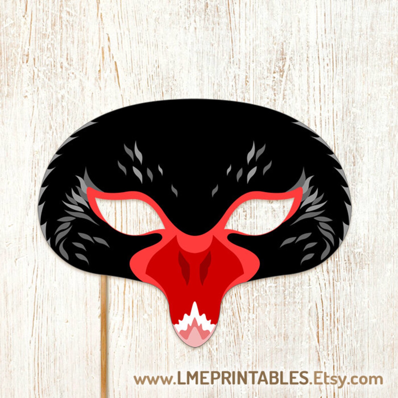 Black Swan Mask Printable Halloween DIY Costume Animal Paper - Etsy