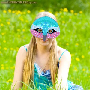 Hummingbird Mask Printable Little Bird Costume Carnival Animal ...
