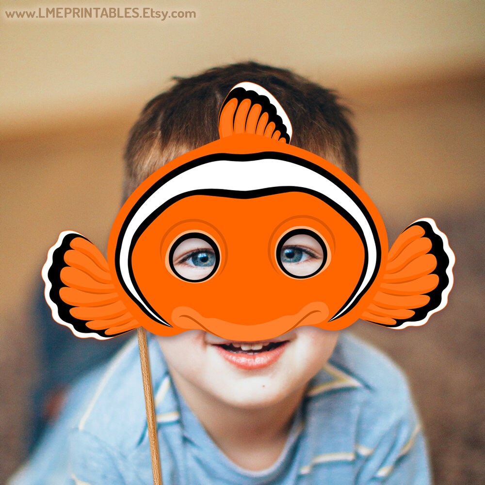 Nemo Face Painting