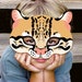 Ocelot Mask Printable Leopard Animal Halloween Costume Kid Adult Party ...