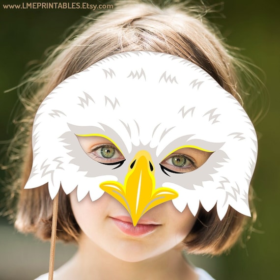 Printable Eagle Mask