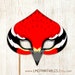 Woodpecker Mask Printable Animal Bird Carnival Halloween Carpenter ...