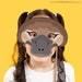 Platypus Mask Printable Carnival DIY Costume Duck Bird Party Favor ...