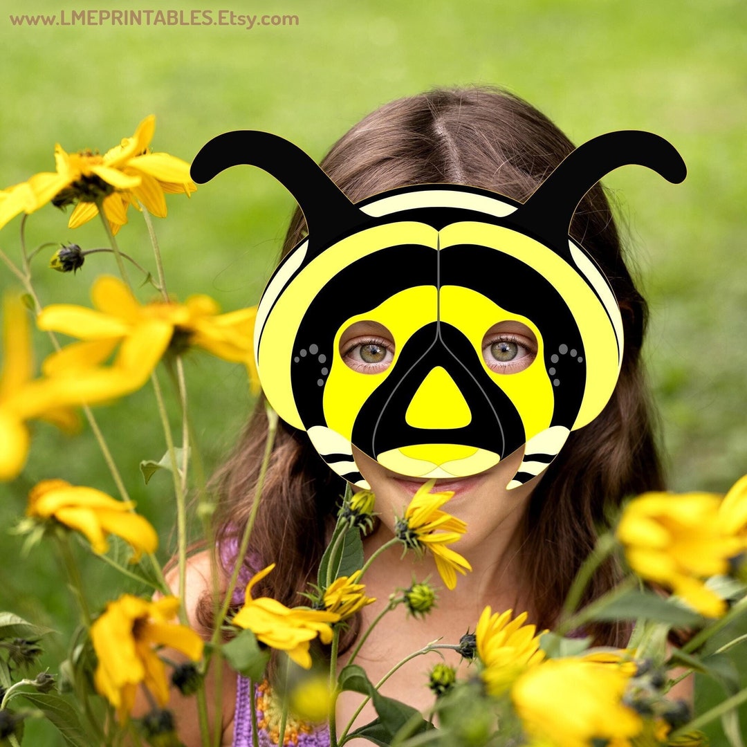 Caterpillar Mask Printable Animal Costume Monarch Larva Insect Bug ...
