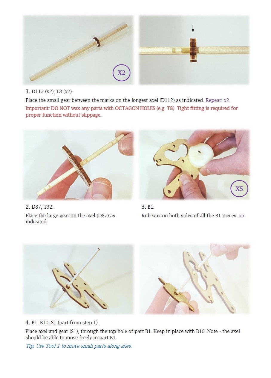 Strandbeest - Wooden Model – Laser Cut Files - Etsy