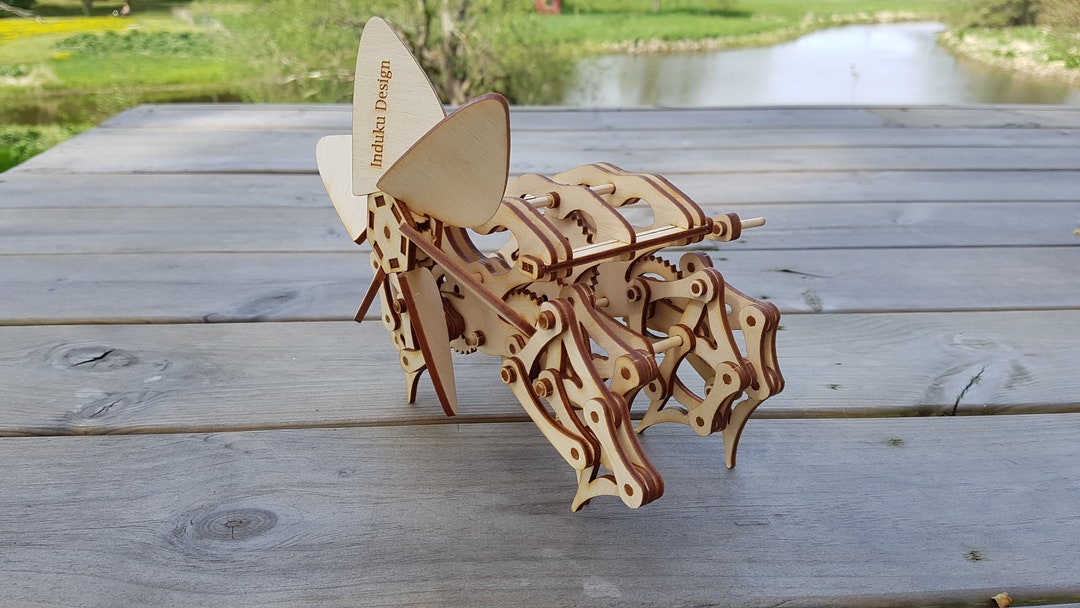 Strandbeest - Wooden Model – Laser Cut Files - Etsy
