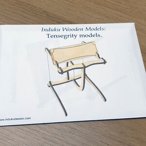 Tensegrity Model – Laser Cut Files - Wooden Model - Etsy