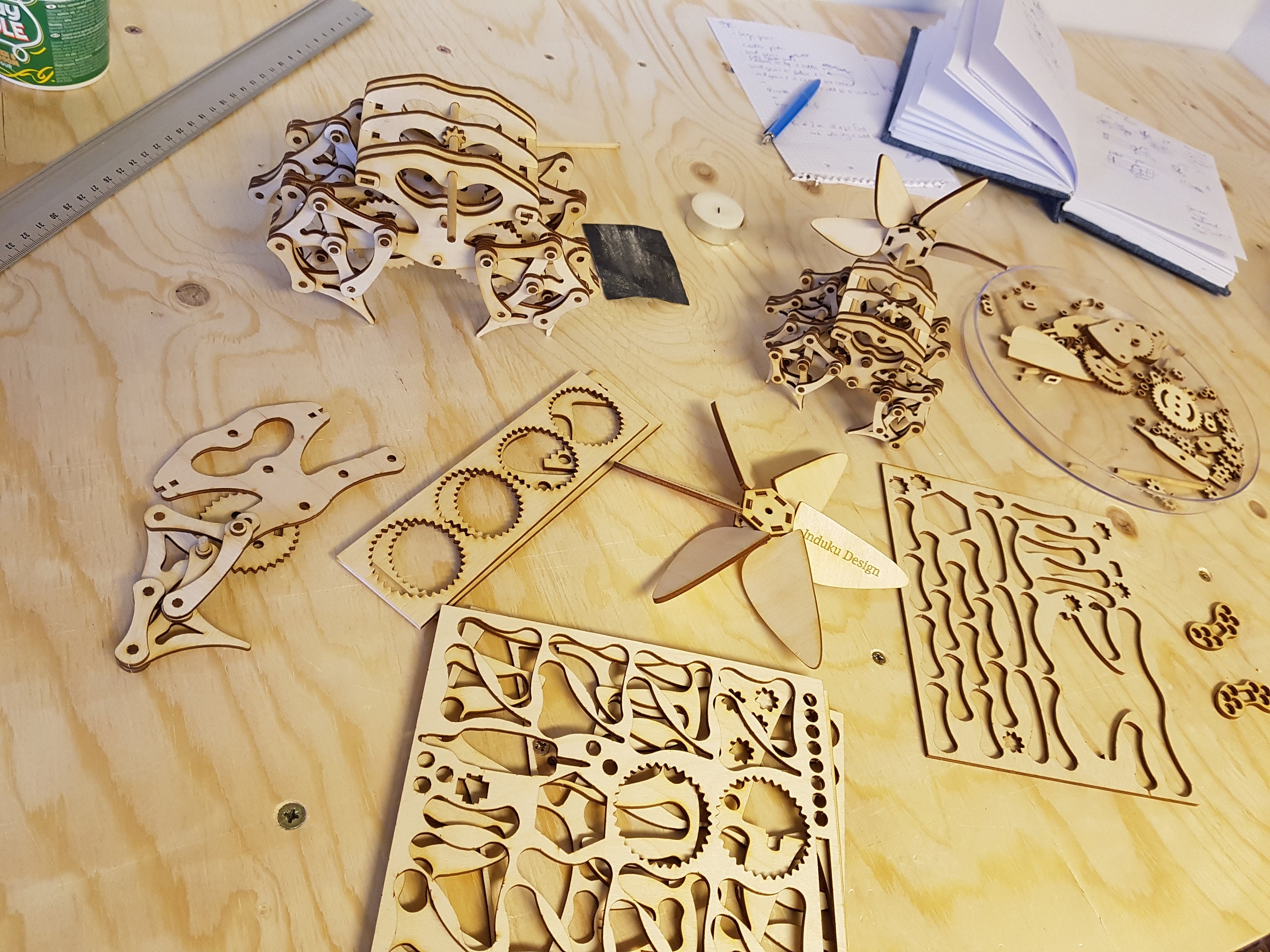 Strandbeest - Wooden Model – Laser Cut Files - Etsy