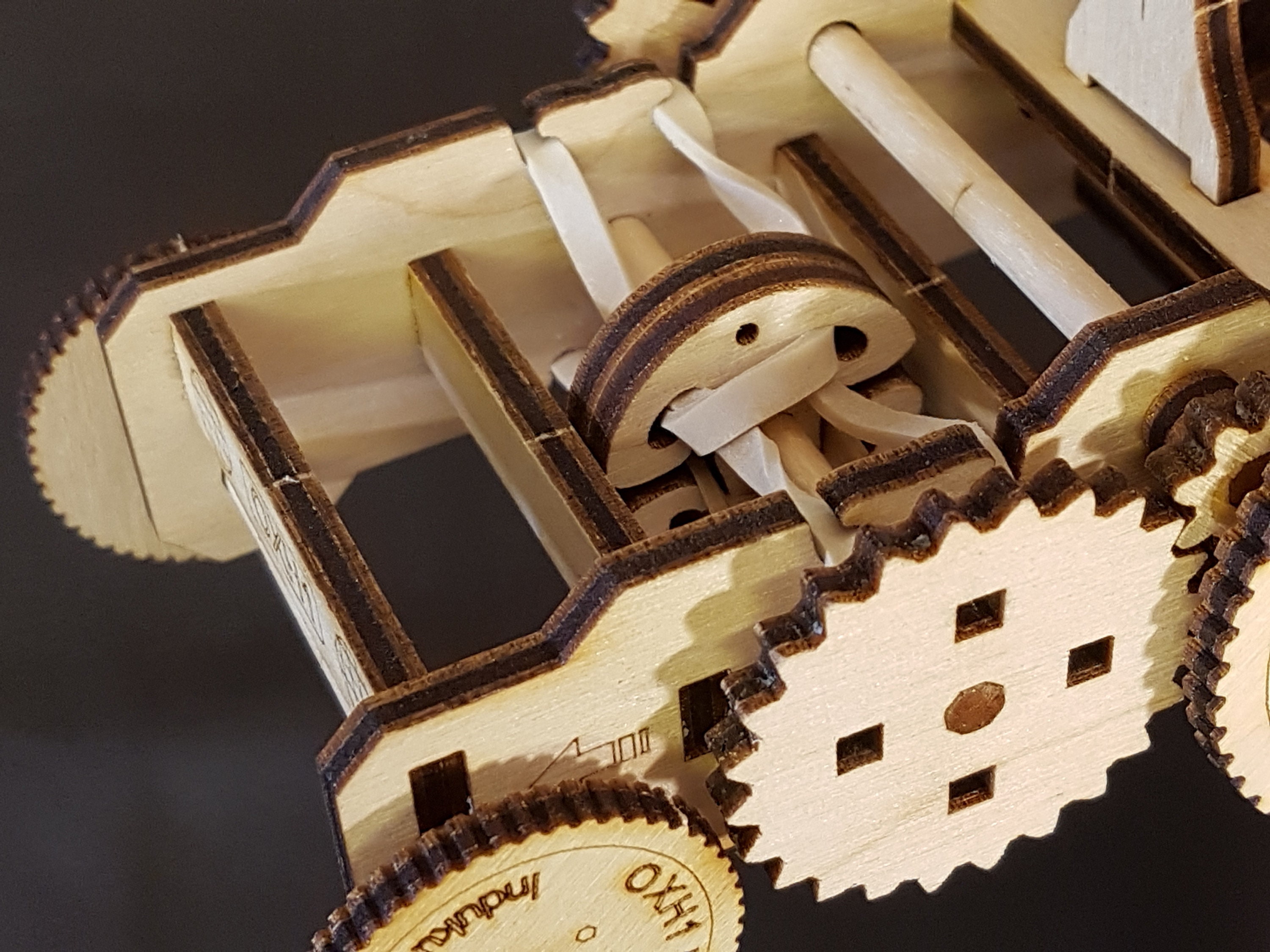 Wooden Wind up Car – Laser Cut Files - Wooden Model - Etsy