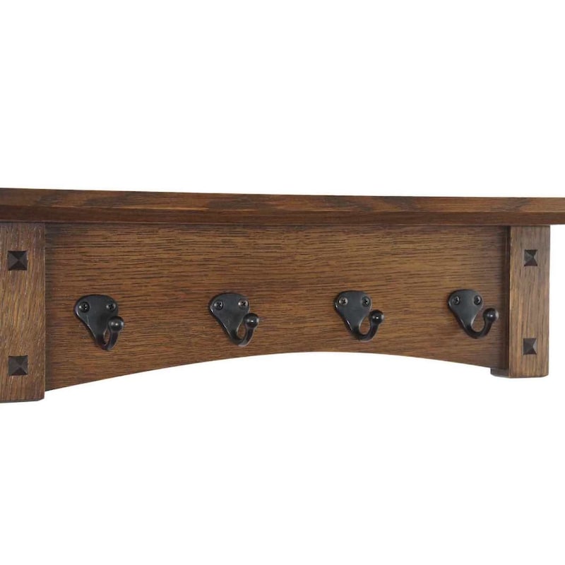 Shelf With Hooks - Etsy
