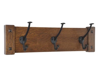Mission Style Coat Rack - Etsy