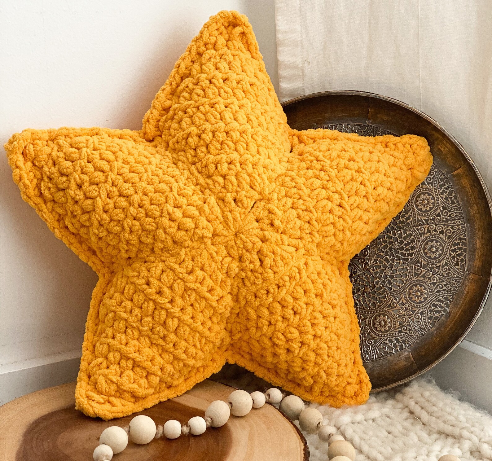 Supernova Pillow Crochet Pattern - Etsy