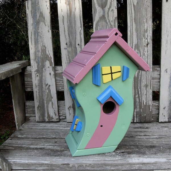 Whimsical Birdhouse - Etsy