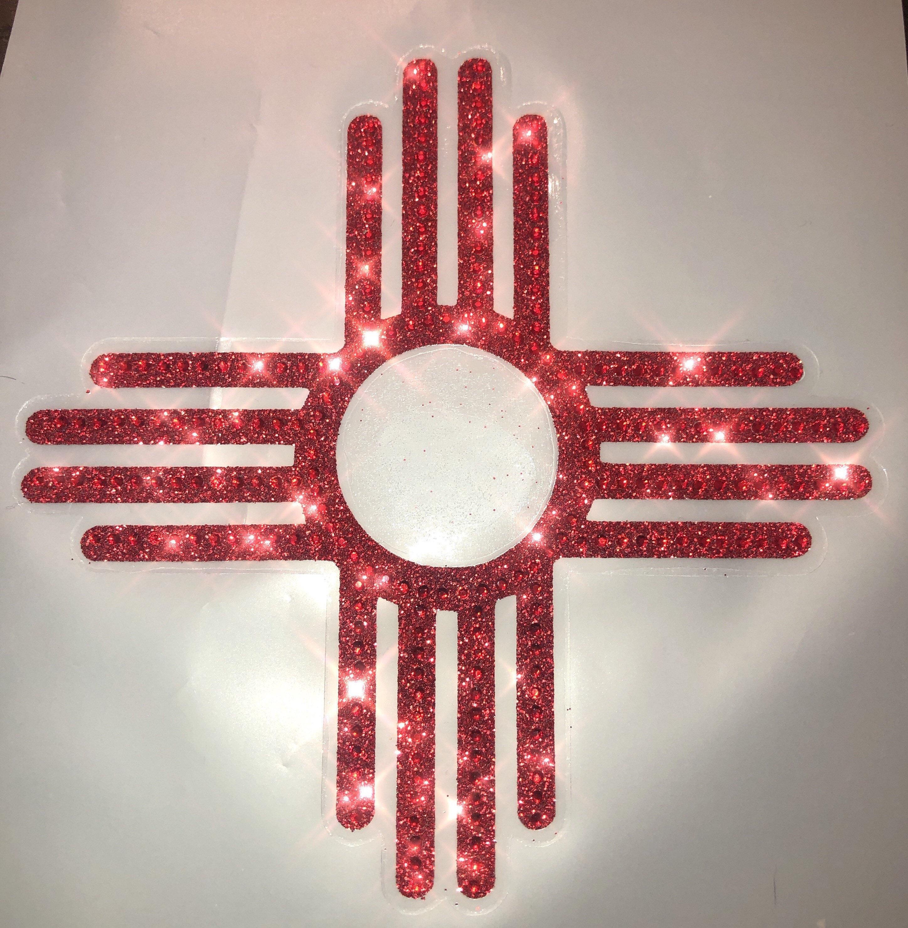 Zia Symbol Bling Car Decal 505 | Etsy