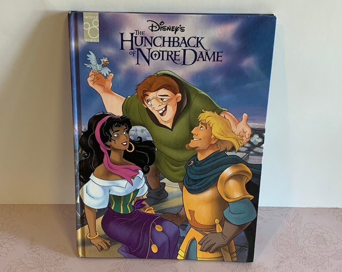 Vintage Disney Book, Disney the Hunchback of Notre Dame, Disneys ...