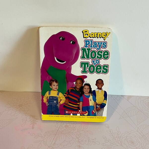 Barney Book Etsy