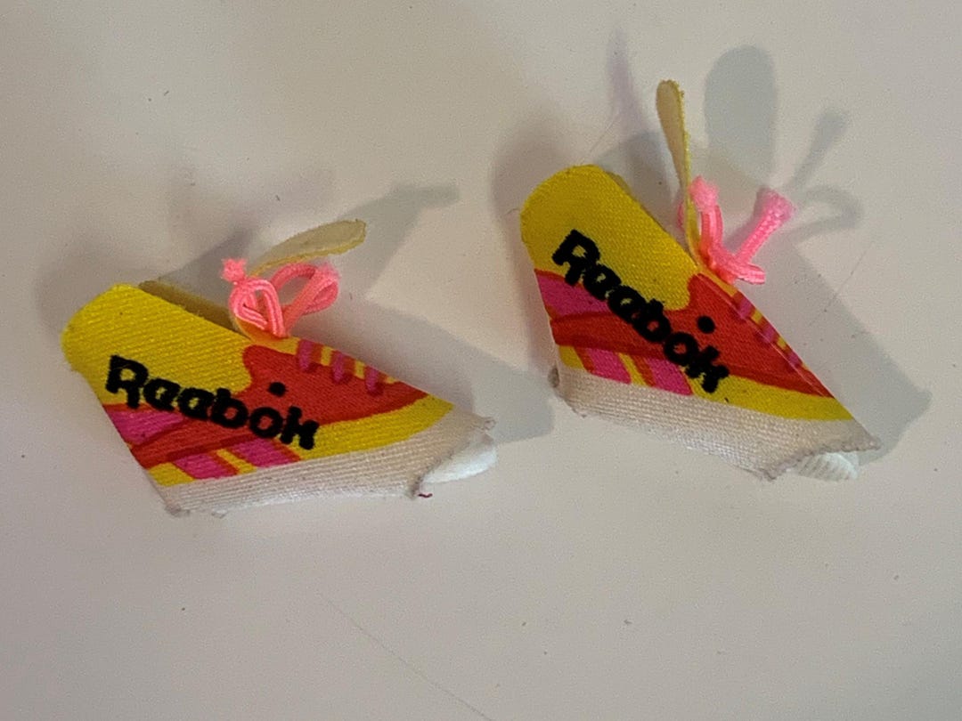 All American Barbie Reebok Shoes, Barbie Tennis Shoes, Barbie Reebok ...