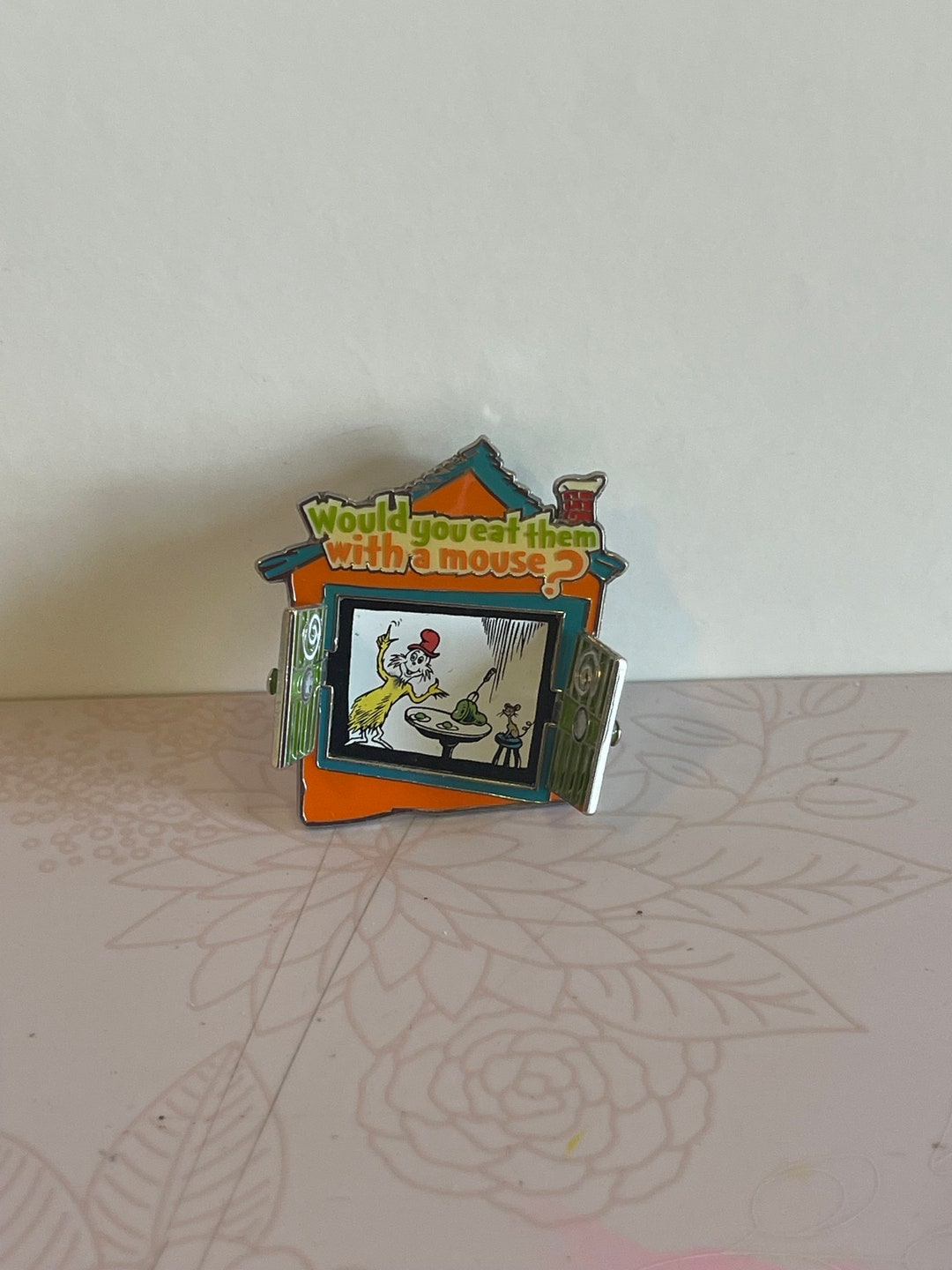 Dr Seuss Green Eggs and Ham Pin, Sam I Am Pin, Dr Seuss Trading Pin ...