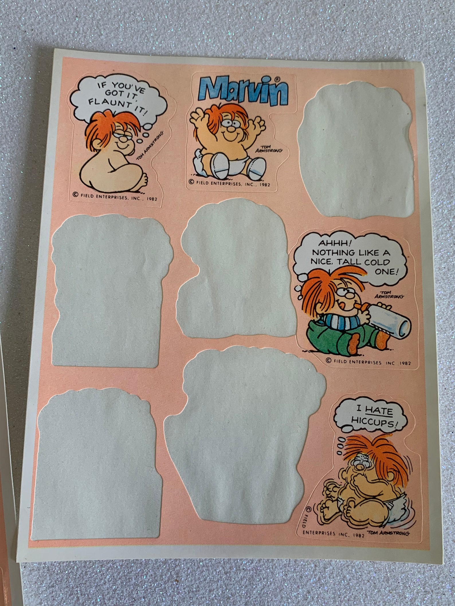 Vintage 1982 Field Enterprises Stickers Vintage Stickers 80s - Etsy