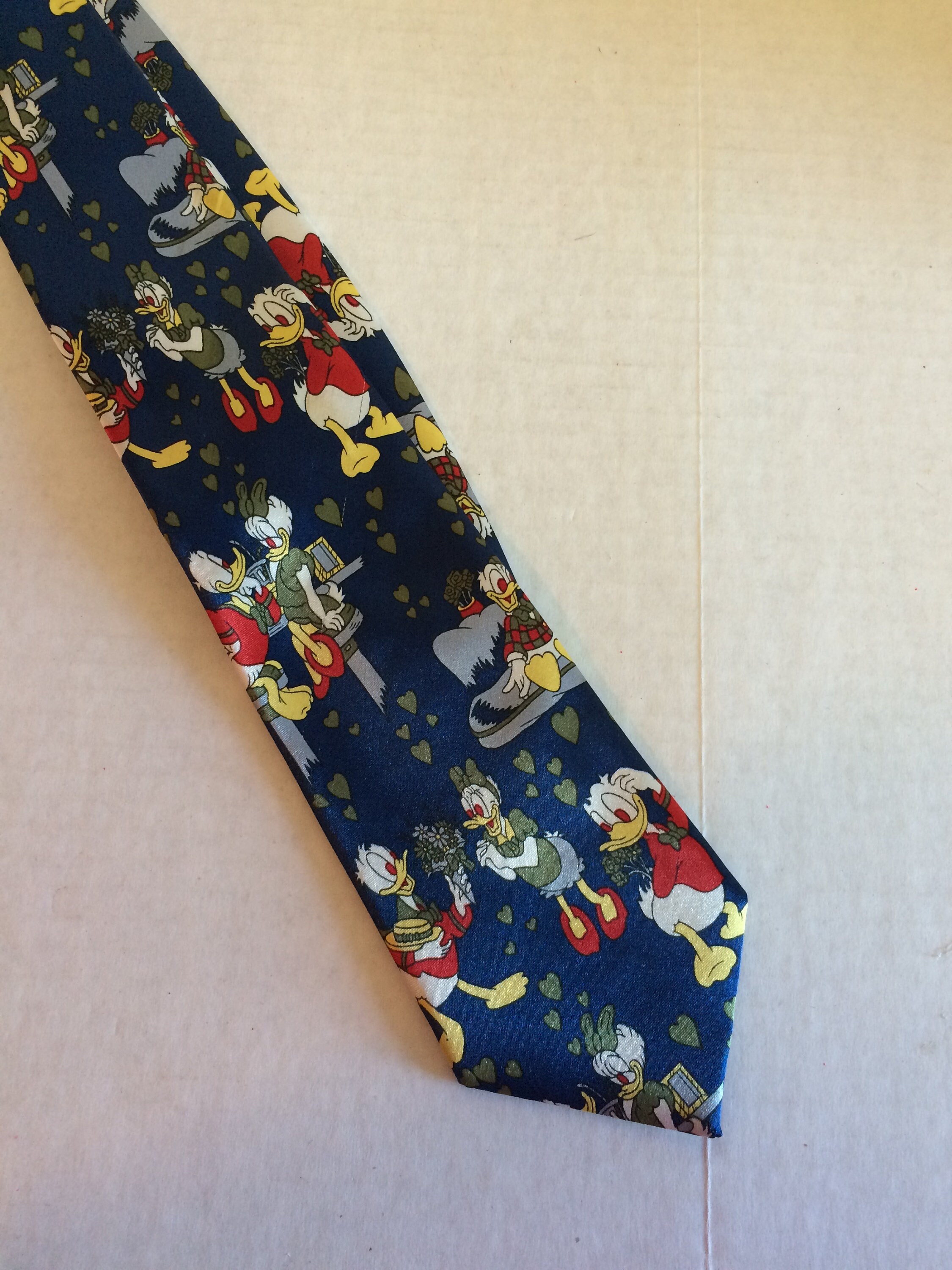 Vintage Disney Neck Tie Vintage Necktie Donald Duck and - Etsy
