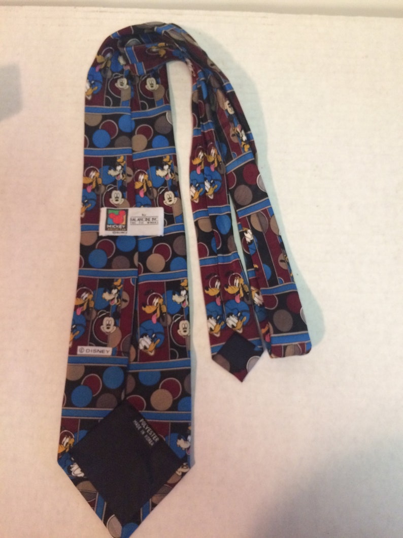 Vintage Mickey Mouse Neck Tie Vintage Necktie Unlimited Tie | Etsy