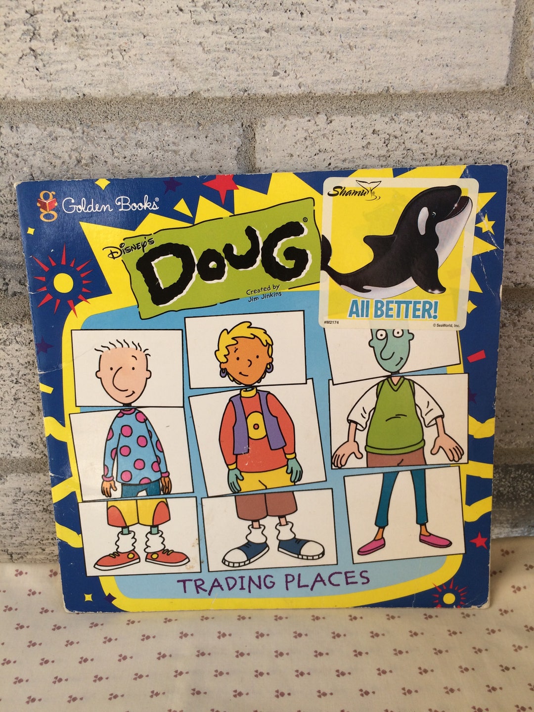 Disney Doug Trading Places Book, Disney Doug Book, Vintage 90s Disney ...