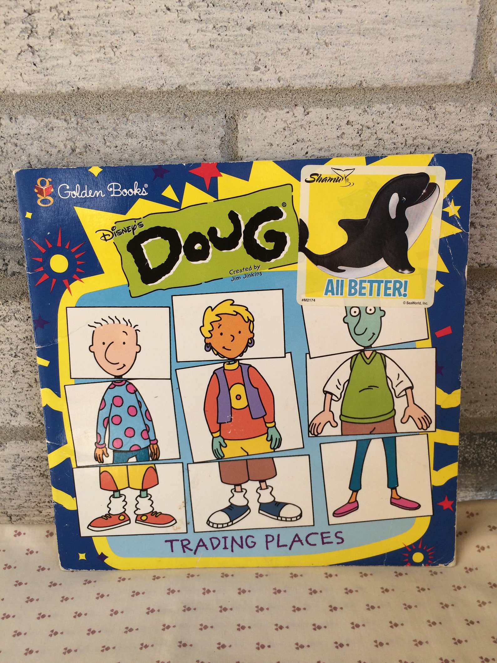 Disney Doug Trading Places Book Disney Doug Book Vintage 90s - Etsy