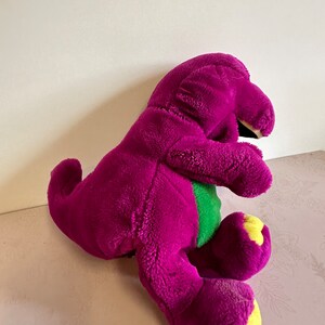 Vintage Barney Puppet - Etsy