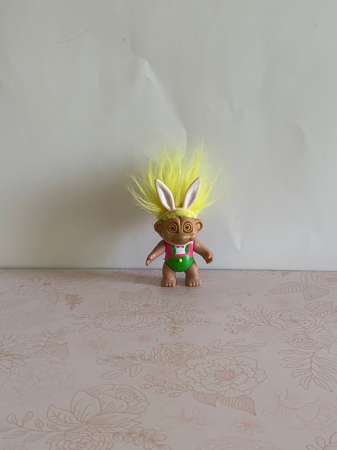 Vintage 90s Easter Troll Doll With Bunny Ears - Etsy