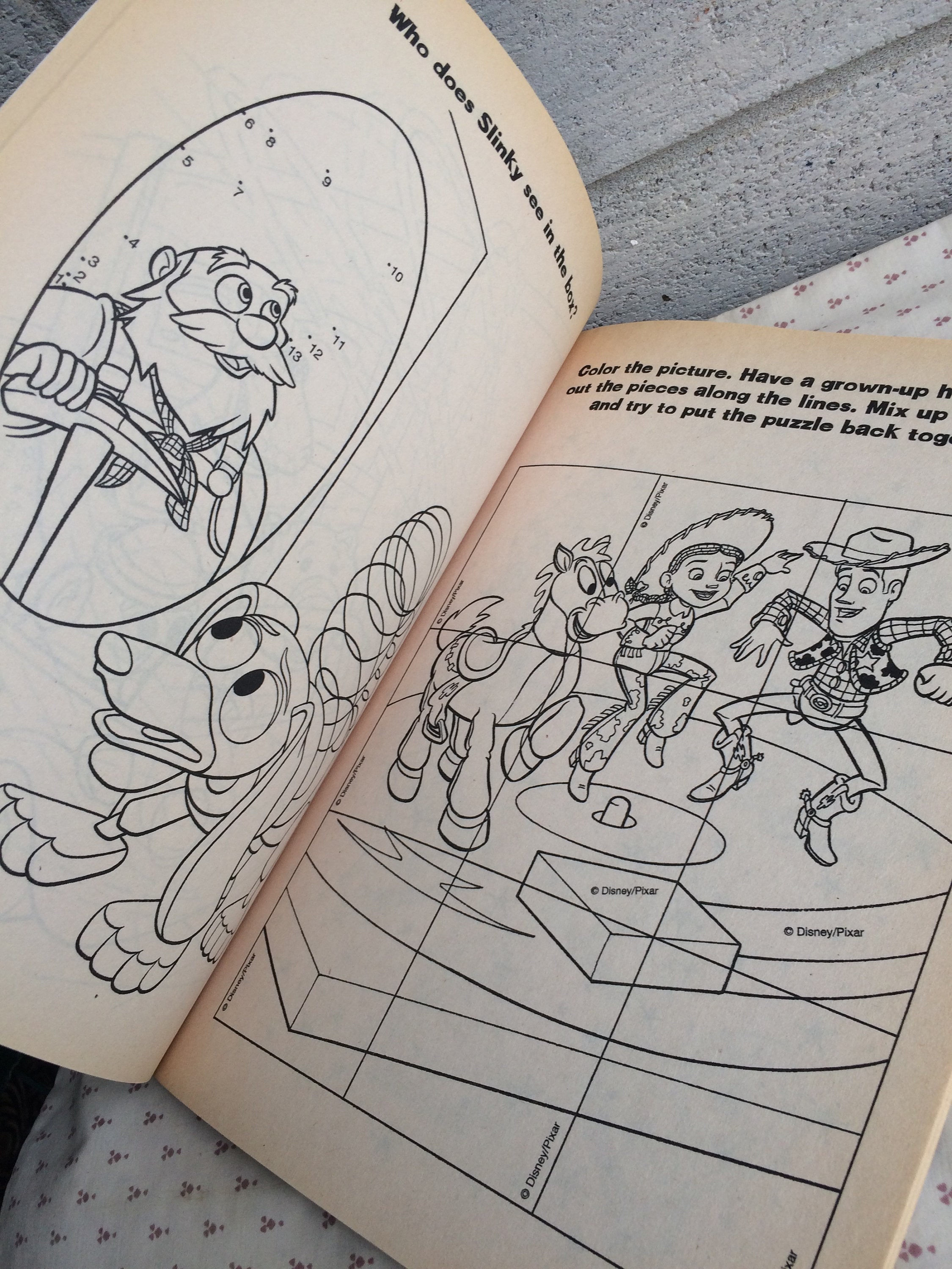 Vintage Disney Toy Story 2 Coloring Book Disney Toy Story - Etsy Australia