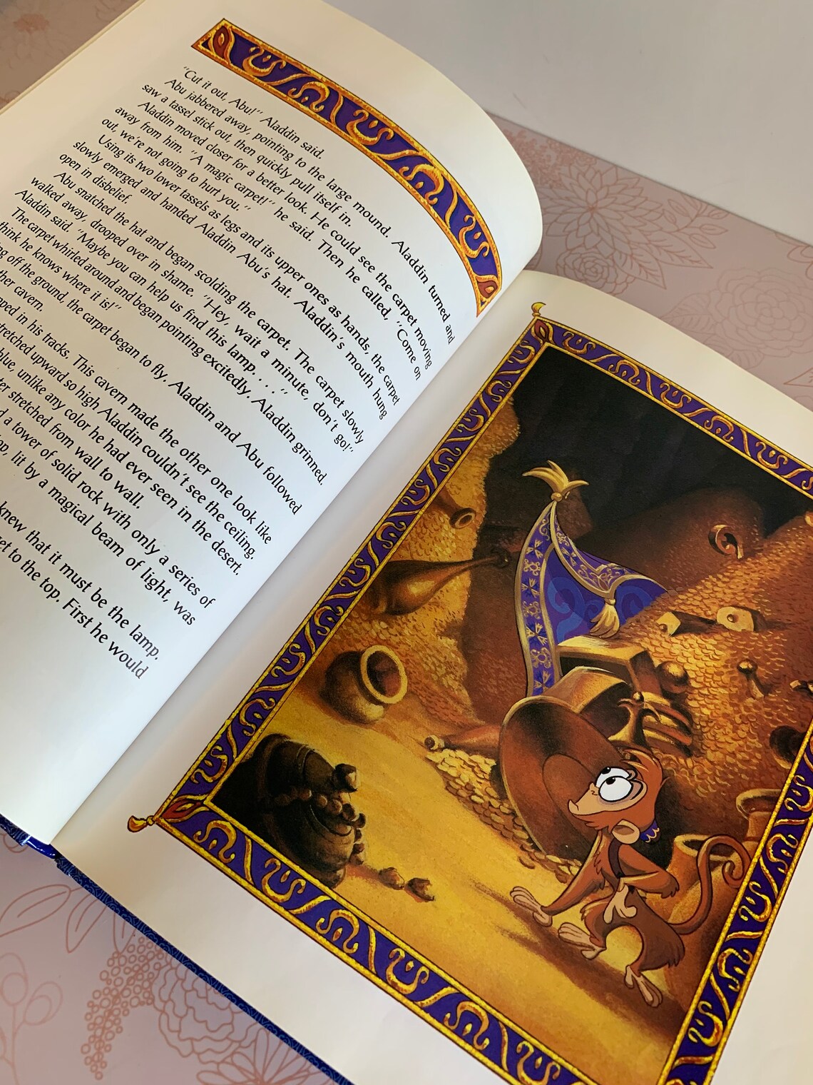 Vintage Disney's Aladdin Book Disney Aladdin Storybook - Etsy