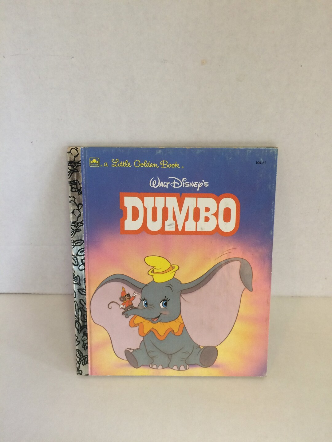Dumbo A Little Golden Book, Vintage A Little Golden Book Dumbo, Disney ...