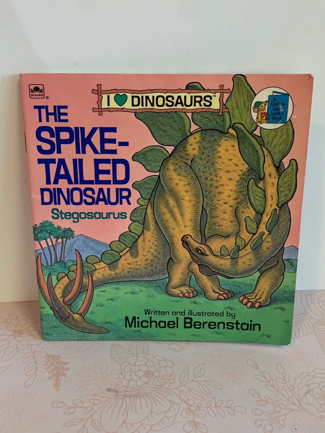 Vintage Stegosaurus Book: the Spike-tailed Dinosaur, Golden Book - Etsy