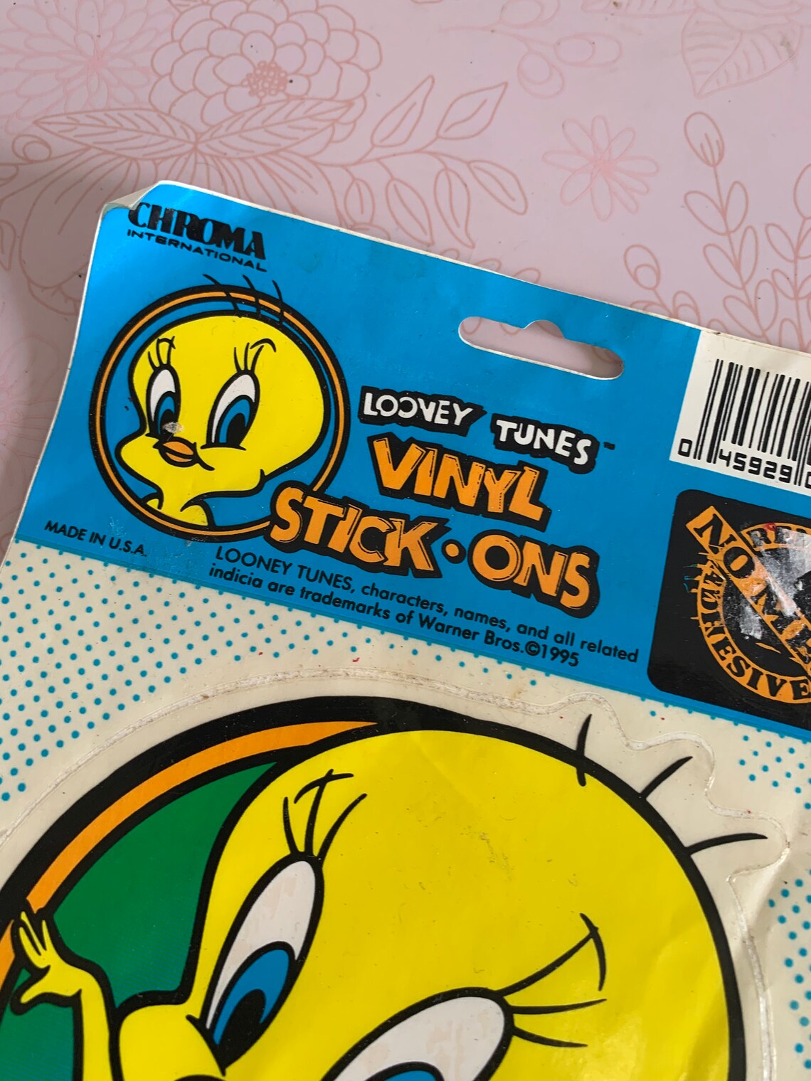 Vintage 90s Warner Bros Tweety Bird Sticker Tweety Bird Vinyl | Etsy