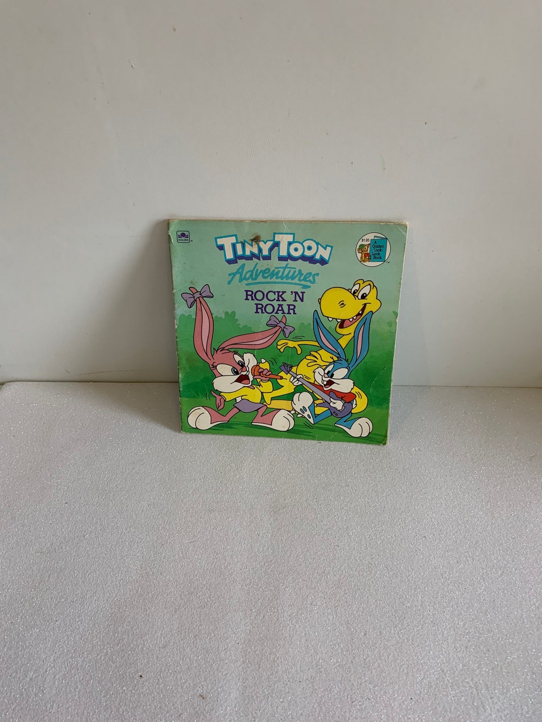 Vintage Tiny Toons Adventures Storybook, Tiny Toons Rock N Roar Book ...