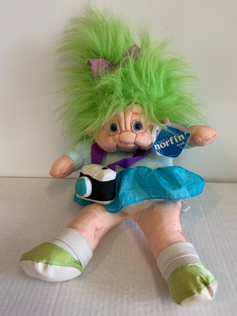 Norfin Paracutes Troll Doll Plush Toy Plush Troll Doll Nylon | Etsy
