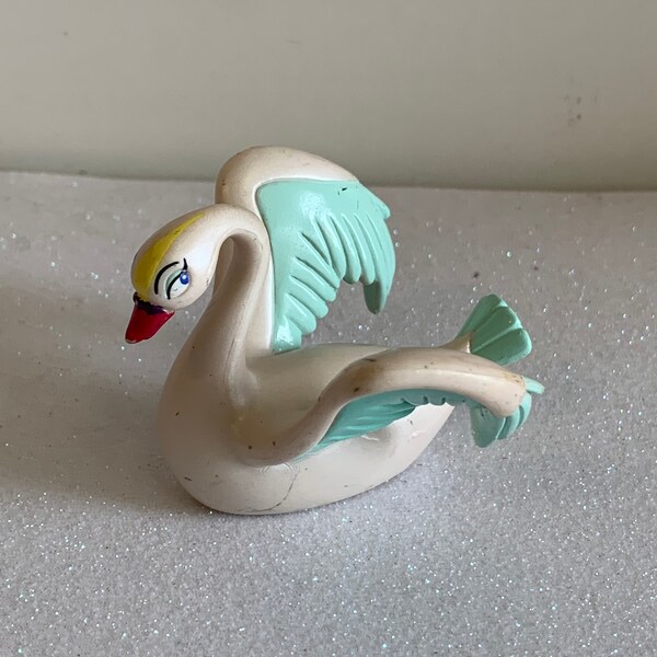Vintage Swan Cake Topper - Etsy